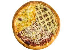 MODELO PIZZAS - PIZZA TRÊS SABORES - Meu catálogo fácil!